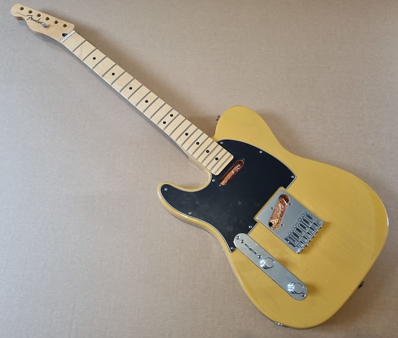 2018 LEFT handed Fender Telecaster Mexico MIM Butterscotch | Reverb