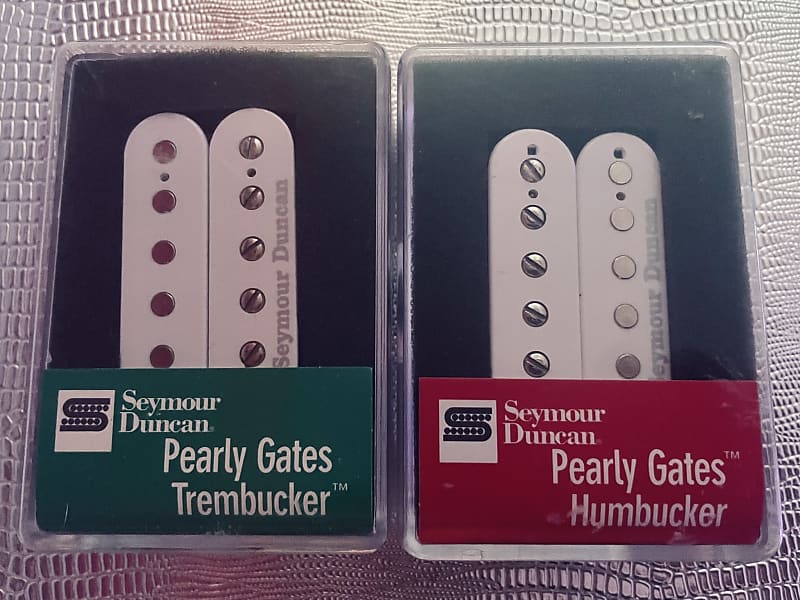 Seymour Duncan Pearly Gates Trembucker set 2022 - White | Reverb