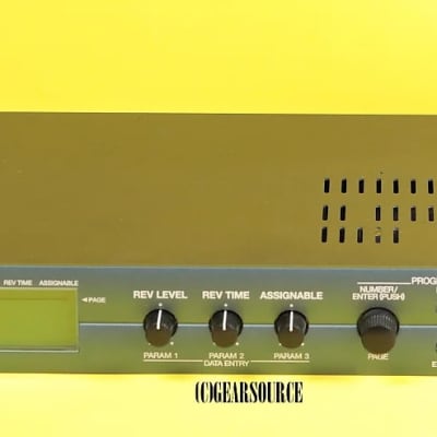 Sony MU-R201 MUR201 MU R201 Stereo Digital Reverb Rack Mount | Reverb