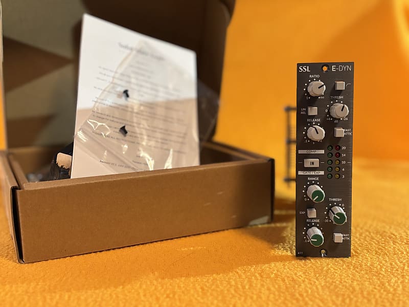 Solid State Logic E-Series Dynamics | 500 Series Compressor | Reverb