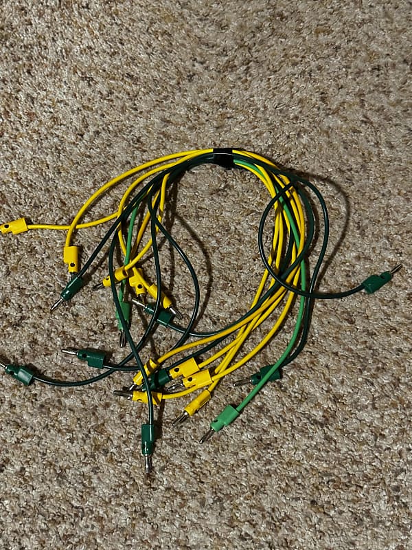Buchla Banana Cables 20"- 30"collection of Patch Cable | Reverb