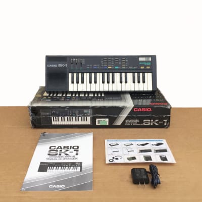 Casio DM-100 Sampling Keyboard (SK-1, 5, 8 rare big brother) | Reverb