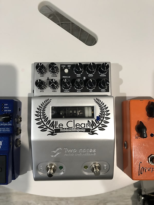 Two Notes Le clean pre amp 2018 Silver | Reverb