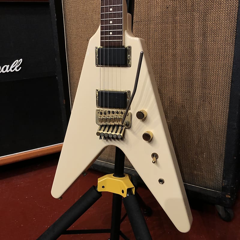 Fernandes Function V 1980's - Aged White | Reverb