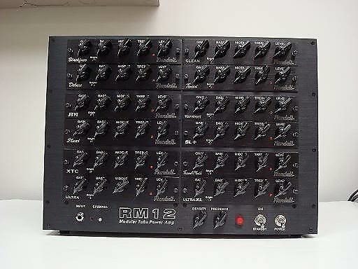 Randall RM1250 12 channel 50 watt guitar head Black | Reverb