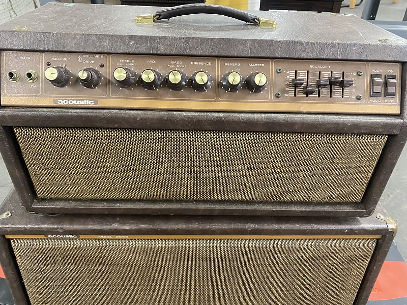 Acoustic Control Corp Model 160 & 212GS Tube amp 70’s Brown | Reverb