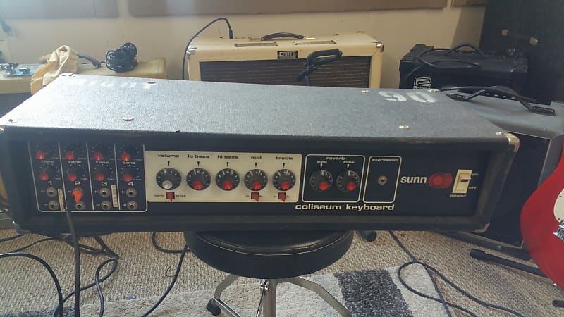 Sunn 4 Channel 900 Watt Coliseum Keyboard 1973? | Reverb