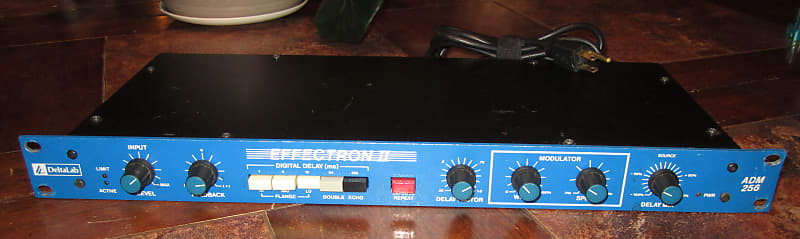 Vintage DeltaLab Effectron II ADM 256 Rack Mount Delay Flange | Reverb