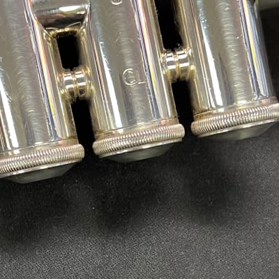 Silver Plated Vincent Bach 229 Large Bore ‘C’ Trumpet 25H | Reverb