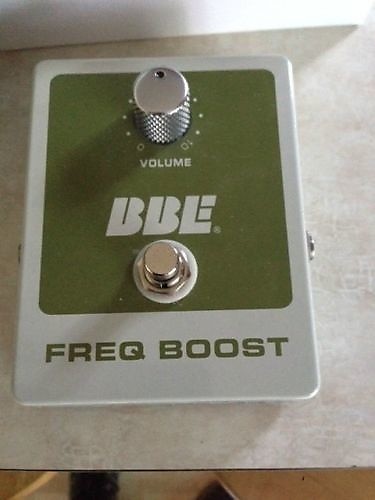 BBE Treble Boost Pedal With Box Excellent Condition Rare And | Reverb
