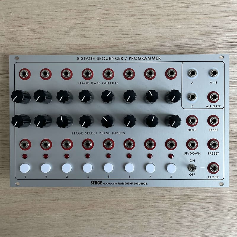 Random Source Serge 8 Stage Sequencer Eurorack Module Reverb Uk