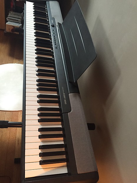 Casio Keyboard Weighted Keys CDP-100 2008 Black | Reverb