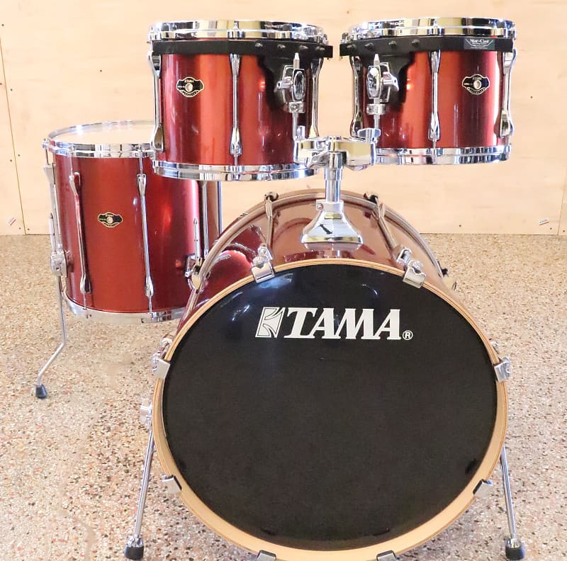 Tama Superstar 4pc Drum Kit Set 22/16/12/10" Burnt | Reverb Australia