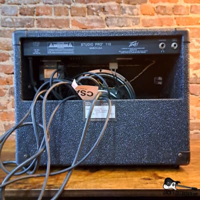 Peavey Studio Pro 110 Guitar Combo (Black, 1980s) | Reverb