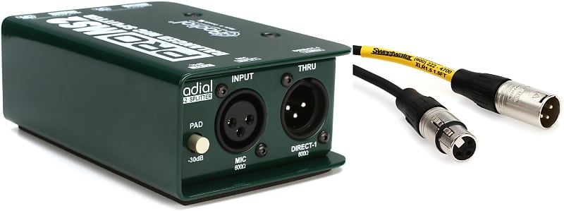 Radial ProMS2 Passive Microphone Splitter Bundle with Pro Co | Reverb