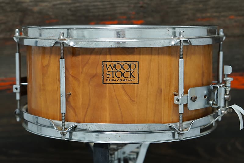 Woodstock Drum Co. 5.5x12" Stave Shell Snare Drum | Reverb