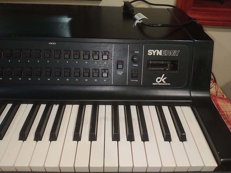 Digital Keyboards Synergy 1980s - Black | Reverb