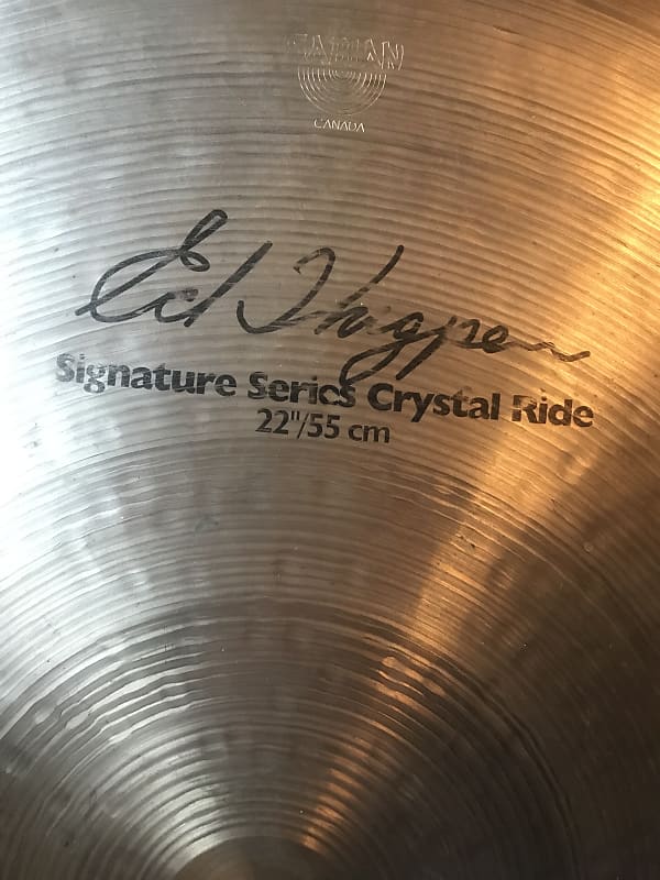 Super Rare Sabian Signature Ed Thigpen Flat Ride 22” | Reverb