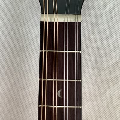 8 string Tenor Guitar conversion of Luna travel dreadnought | Reverb