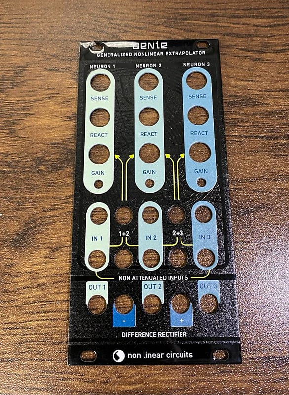 nlc1080 genie, black magpie version | synthCube kit | Reverb