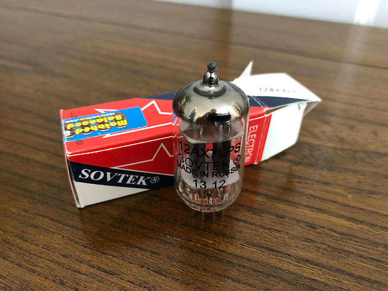 Sovtek 12AX7LPS Preamp tube 2010s - Clear | Reverb