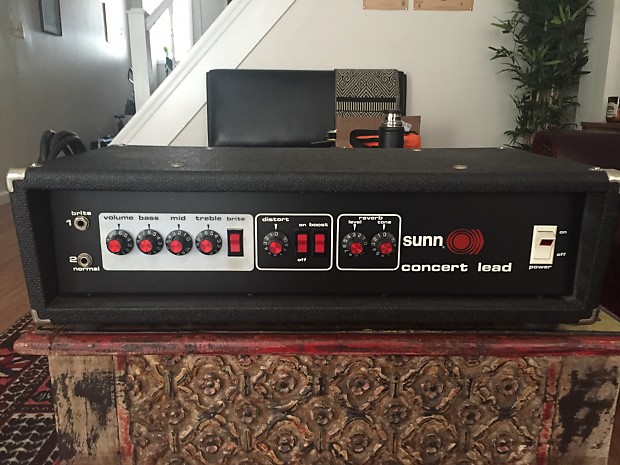 Sunn Concert Lead w/ 610L Cab late 70's early 80's | Reverb