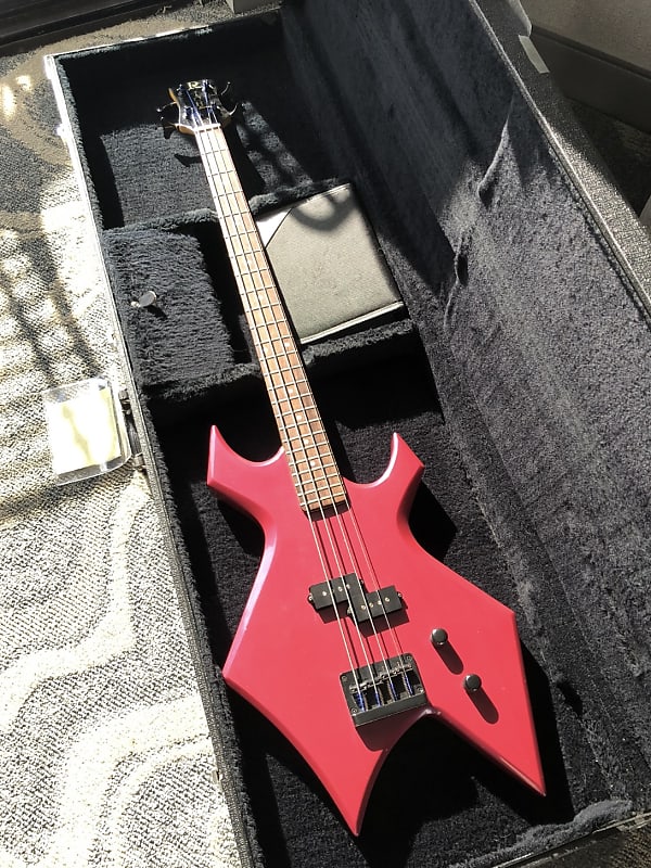 B.C. Rich NJ Series Warlock Bass Early 80s MIJ - Purple | Reverb