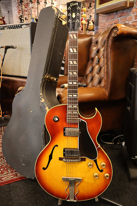 Gibson 1966 ES-175 Sunburst OHSC | Reverb