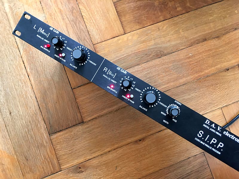 Dav Electronics S I P P Ms Mid Side Processor And Parallel Reverb