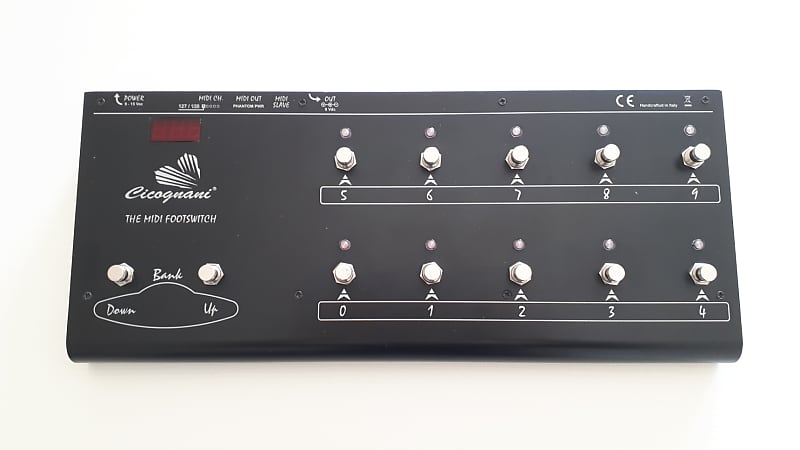 Cicognani Midi Switcher pedalboard | Reverb