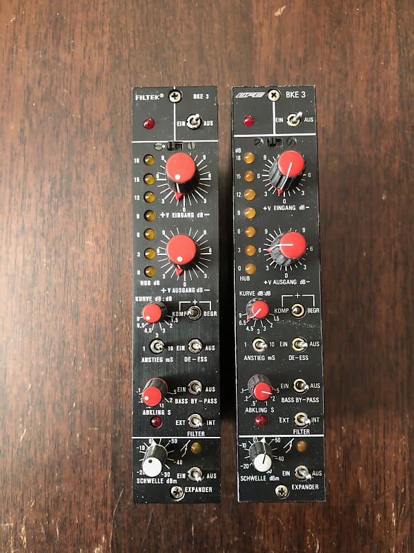 Pair of BFE/Filtek BKE-3 Compressor/Limiters w/Tuchel | Reverb