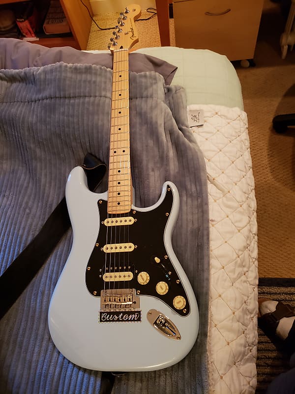 Fender Player Strat Player Strat 2023 - Sonic Blue | Reverb
