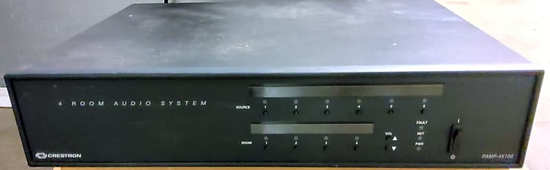 Creston PAMP-4 X100 4 room audio system | Reverb