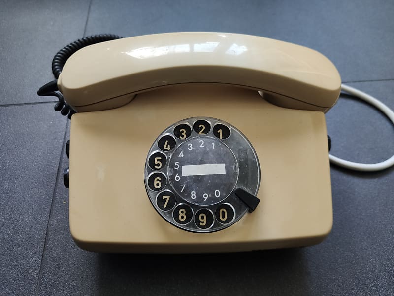 LO-FI Vintage Phone Dual Microphone 1983 Cream | Reverb