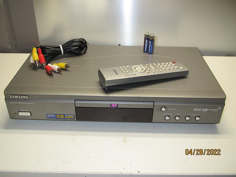 Samsung DVD-S222 CD / DVD Player w PCM Co-Ax & Optical | Reverb