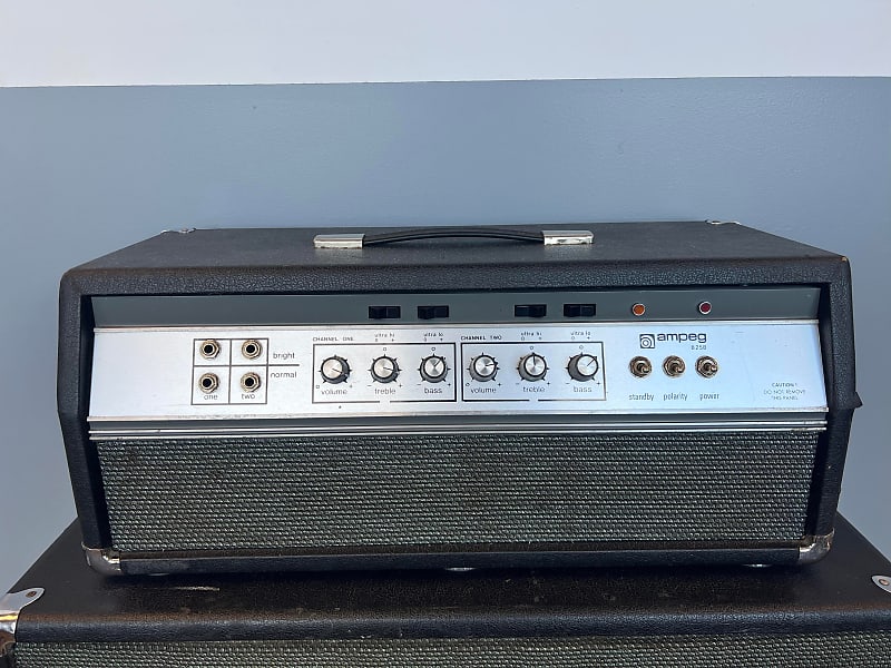 Ampeg B-25B 55-Watt 2x15" Bass Amp Half Stack 1969 - | Reverb Canada