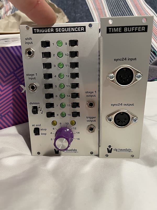 STG Soundlabs Trigger Sequencer and Time Buffer | Reverb