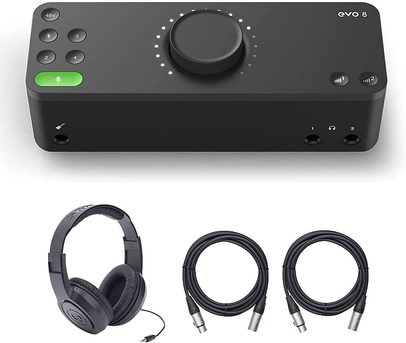 Audient Evo8 4 X 4 Usb Audio Interface + Samson Stereo | Reverb
