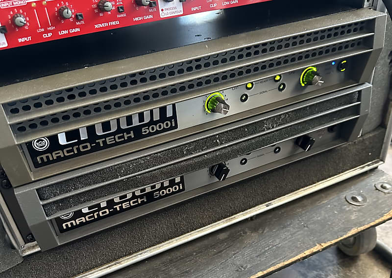 Crown Macro-Tech 5000i Power Amp 2010s | Reverb