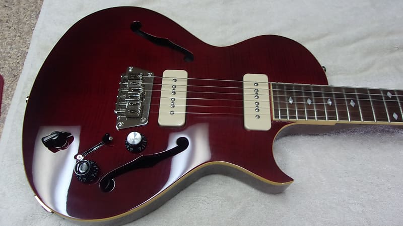 Almost Mint 2015 Epiphone Limited Edition Wine Red Blueshawk | Reverb