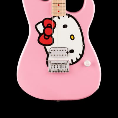 Fender Hello Kitty Limited Edition Stratocaster Collector's | Reverb