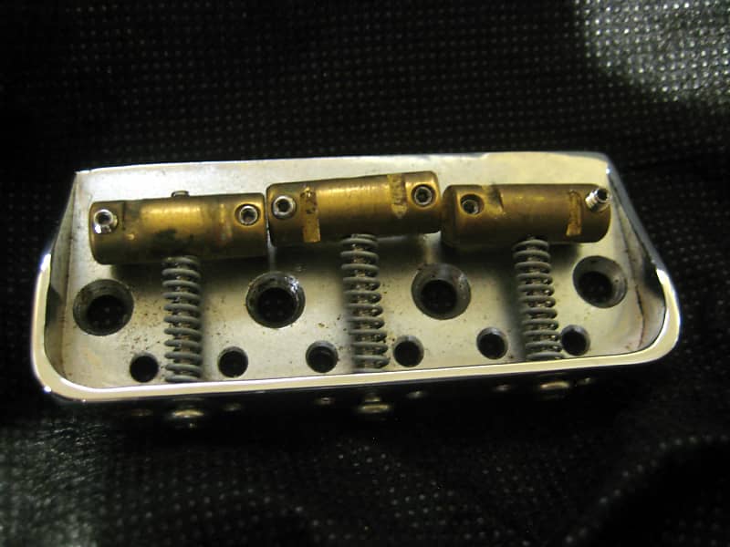 Rutters Tele Half Bridge with Brass Compensated Saddles Steel | Reverb