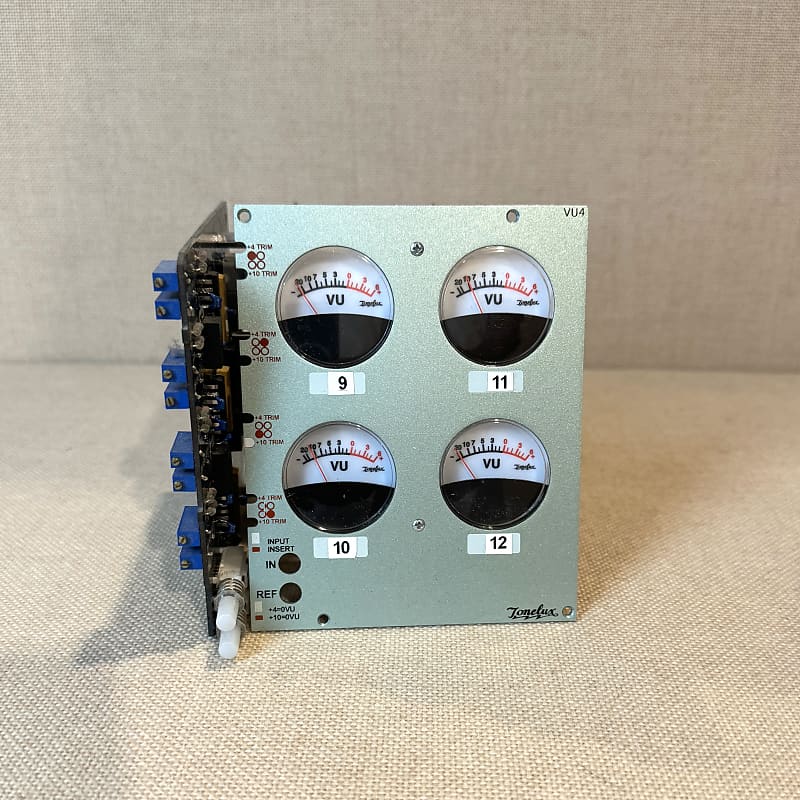 Tonelux VU4 VU METER 2008 - light green | Reverb