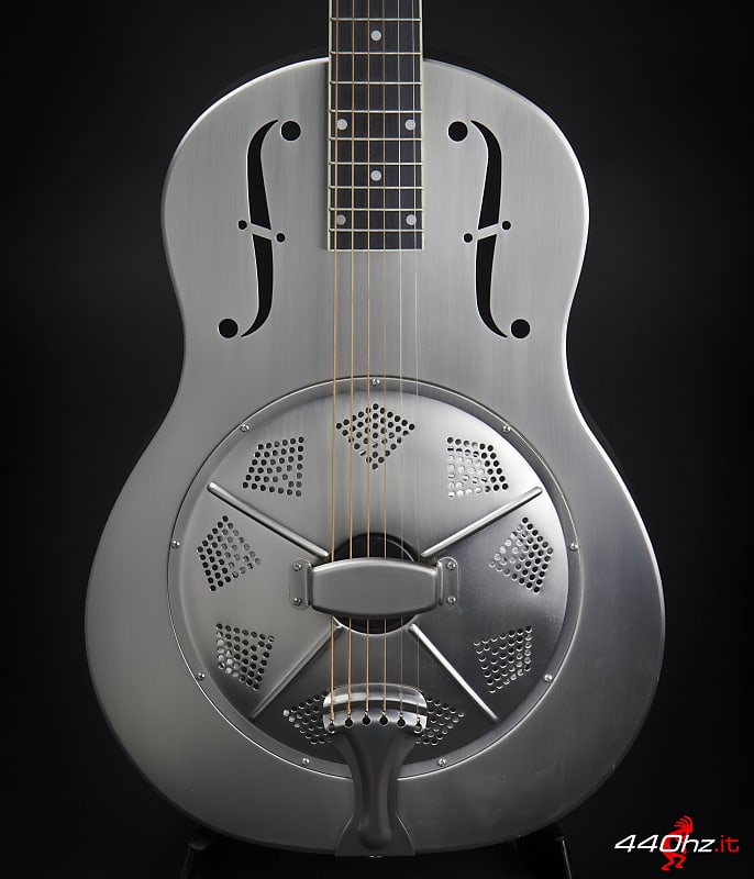 Republic Resolian Antique Steel Resonator Guitar | Reverb