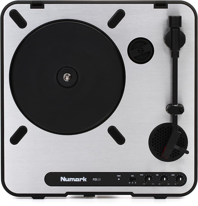 Numark PT-01USB Portable Turntable (2-pack) Bundle | Reverb