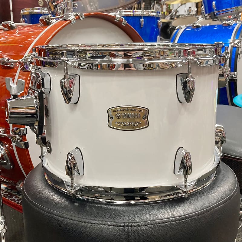 Yamaha Stage Custom Birch Rack Tom 12x8 Pure White | Reverb