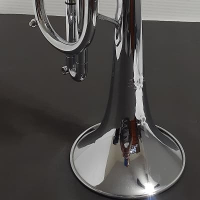 DEG Dynasty 3 valve G Bugle,2 Mouthpieces, hard case with Key | Reverb