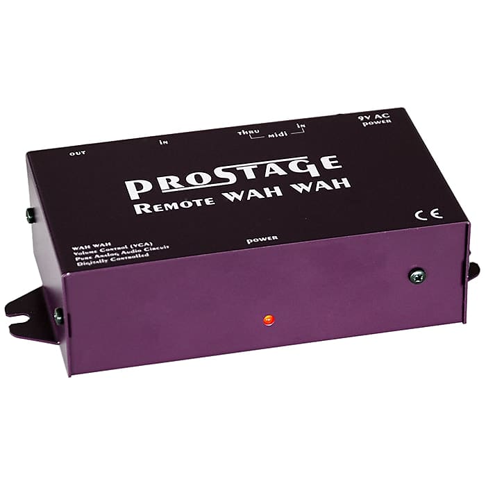 Remote Wah Wah - MIDI controllable, analog rack Wah Wah | Reverb