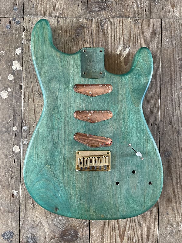 Guitarbuild Top mounted SSS Super Strat body 2020 - | Reverb