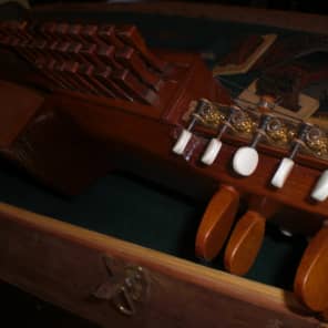 Swedish Nyckelharpa keyed fiddle folk instrument chromatic | Reverb